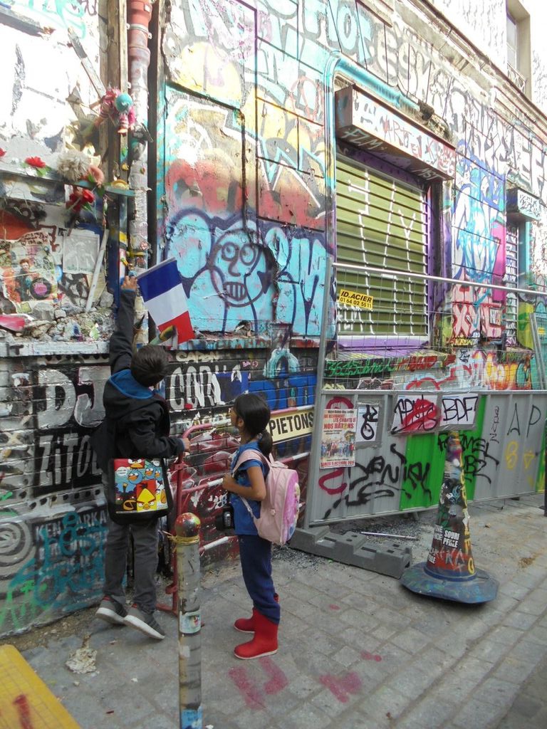 Installation street art - Tooting Mama